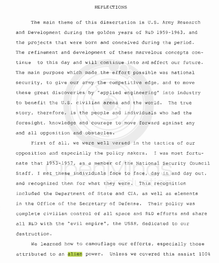 The Dawn of a New Age - Col. Philip J. Corso - Reed Summers